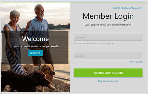 Retiree Portal Info | DeKalb County GA